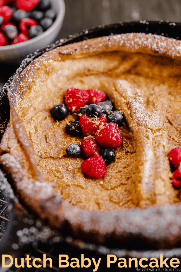 Dutch Baby Pancake - Girl With The Iron Cast