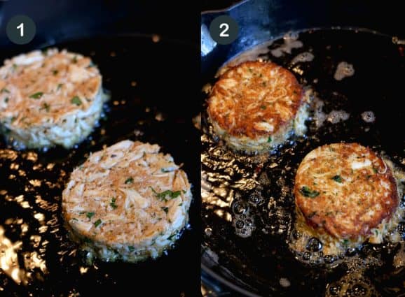 Crab Cakes with Remoulade Sauce - Girl With The Iron Cast